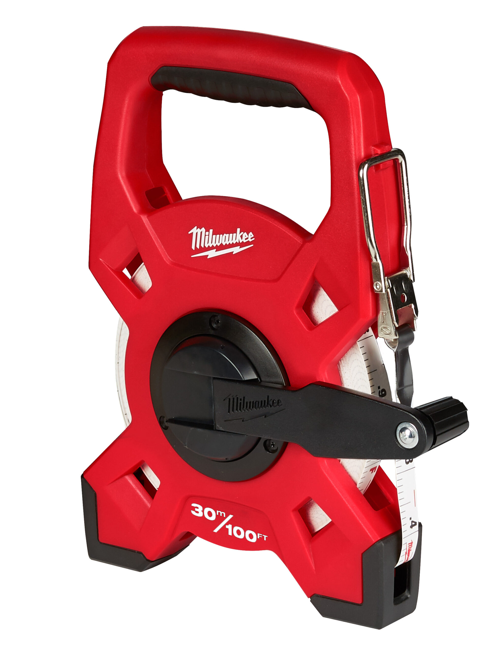 30m/100 ft. Fiberglass Open Reel Long Tape | Adam's Tarp & Tool Ltd