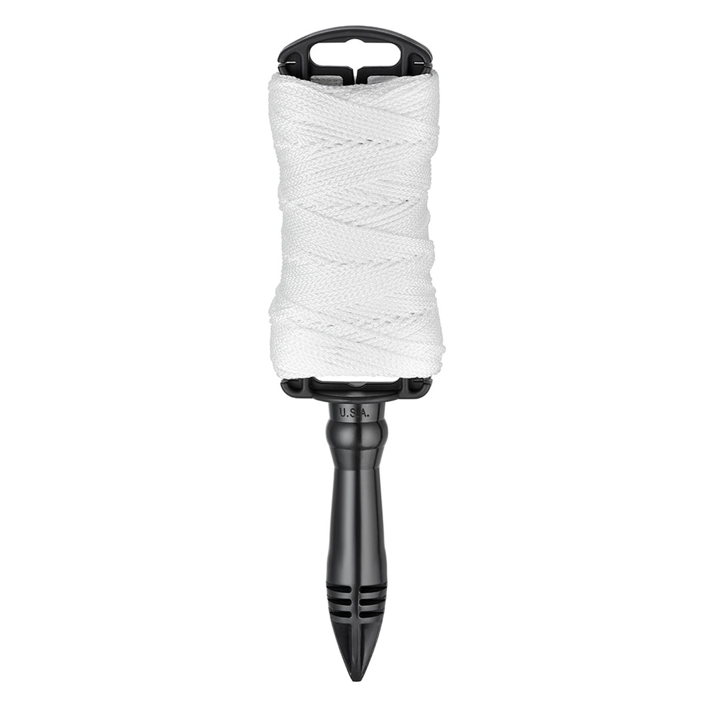 250′ White Braided Line Reel | Adam's Tarp & Tool Ltd