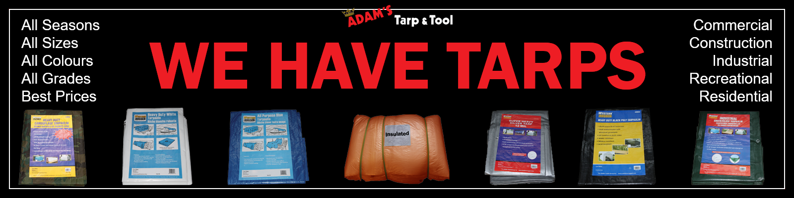 Adams Tarp & Tool - Vancouver Island's Premier Tool Destination