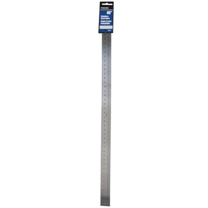 ROK 28306 40IN/1000MM STAINLESS ST.RULER | Adam's Tarp & Tool Ltd