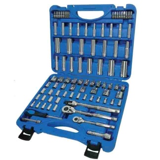 Jet 699707 SOCKET SET, 1/4″ AND 3/8″ DR, 90PC SET | Adam's Tarp & Tool Ltd