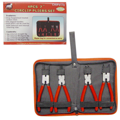 AJ Wholesale CHIP4178 7″ Circlip Snap Ring Plier Set | Adam's Tarp ...