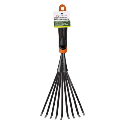 GREENHOUSE G000158G Ergo Hand Shrub Rake | Adam's Tarp & Tool Ltd