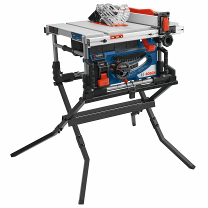 BOSCH GTA570 Folding Table Saw Scissor Stand | Adam's Tarp & Tool Ltd
