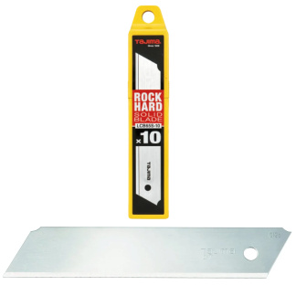 Tajima LCB-65S 25mm Rock Hard Blade H Style Solid Utility Blade 10 Pack | Adam's Tarp & Tool Ltd