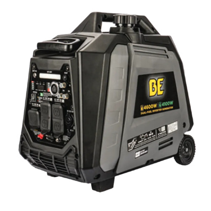 Be Power Equipment BE4700ID 4,700 Watt Dual-Fuel Inverter Generator ...