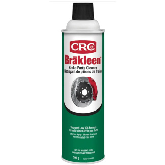 CRC Brakleen 1754922 20oz Brake Parts Cleaner Non-Chlorinated Lo-VOC ...