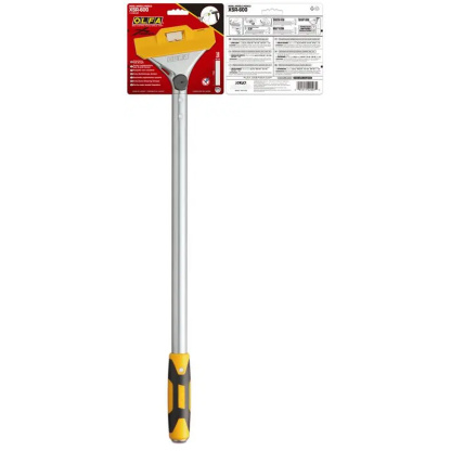 OLFA XSR-600 X-Design Extra Heavy-Duty Scraper with 24-Inch Handle and BS Dual-Edge Scraper ...