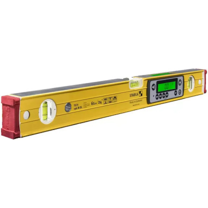 STABILA 39520 24″ Tech 196 M DL Magnetic Digital Spirit Level with Soft ...